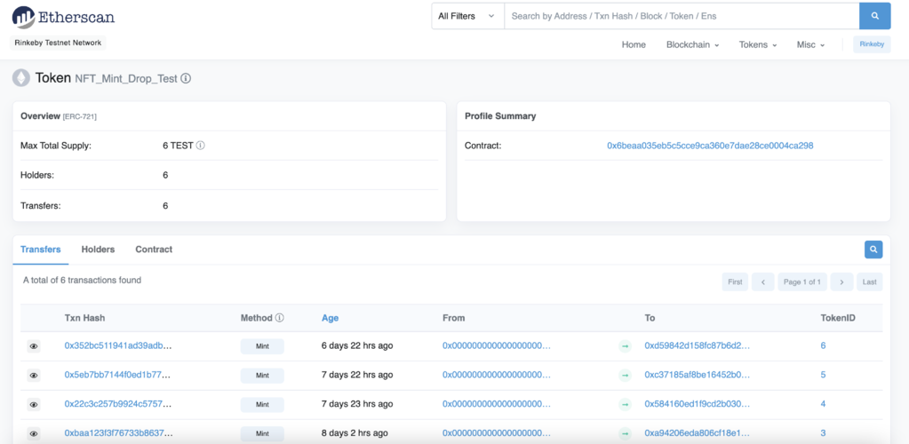 Your Collection - Documentation